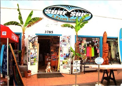 A-Frame Surf Shop Santa Barbara Coast, Carpinteria CA Continental ...