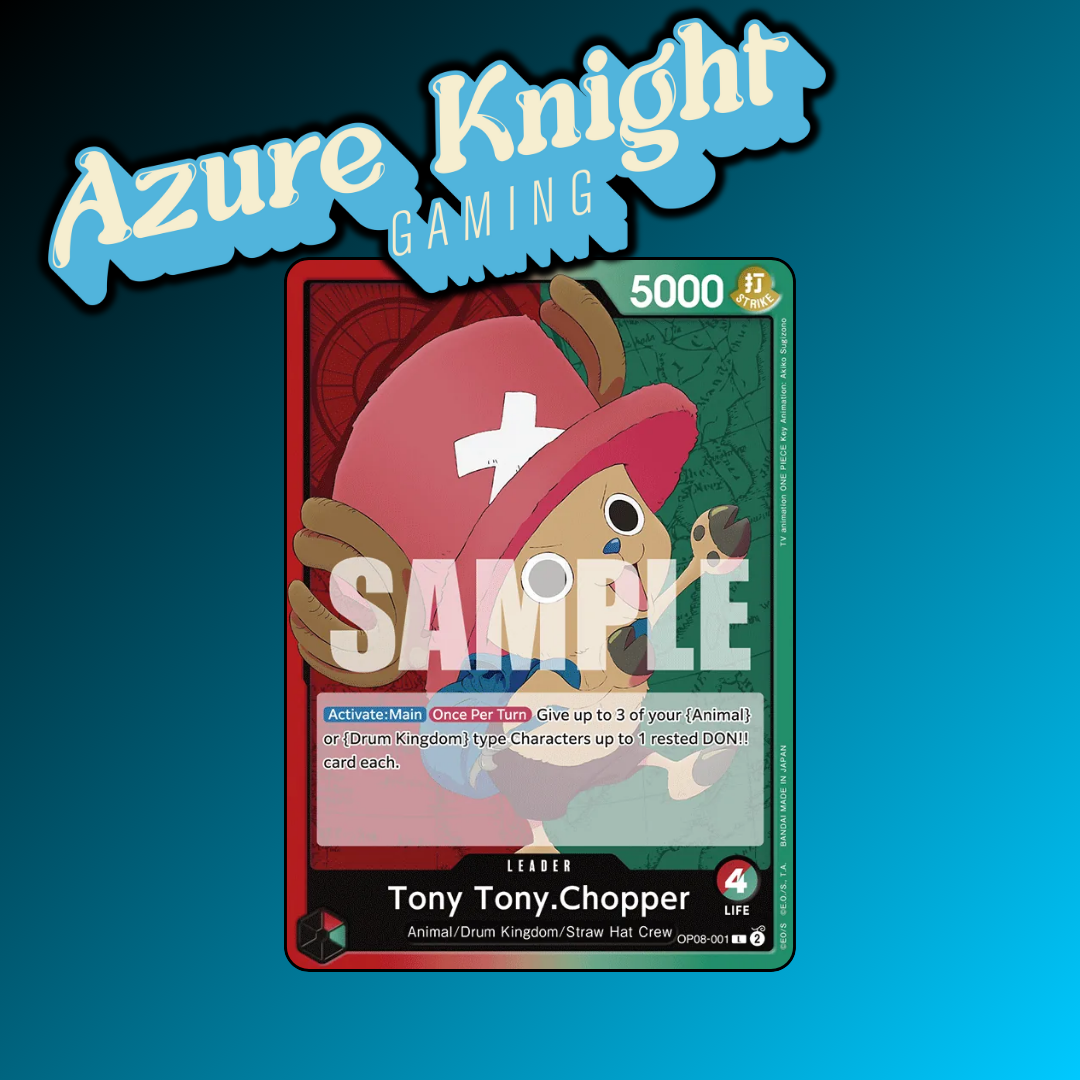 One Piece CCG - Tony Tony.Chopper - OP08-001 - Leader | eBay