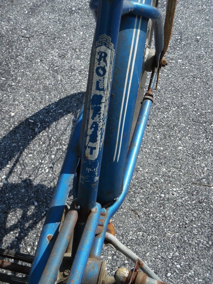 ROUGH Vintage RollFast Bike w/ Extra Seat | eBay