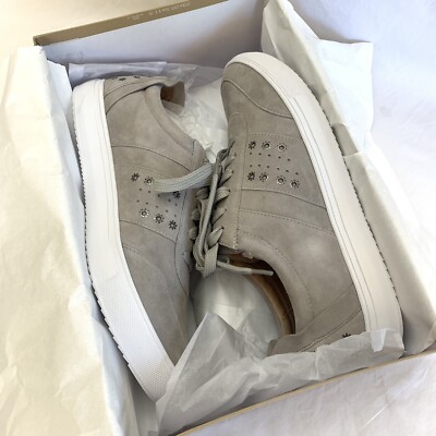 Halogen Nordstrom Camila Leather Sneakers Womens Sz 11M Flat Shoes ...