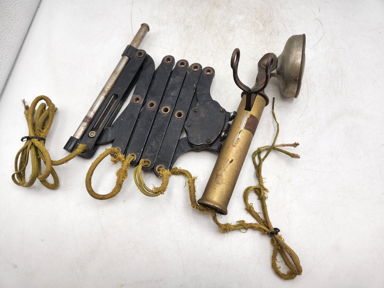 Antique/Vintage Western Electric Metal Candlestick Scissor Railroad ...