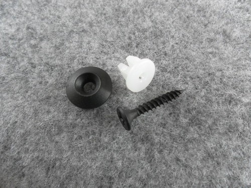 25 Black Trim Panel Fixing VW T4,T5,T6 Transporter, Ply Lining, Carpet ...