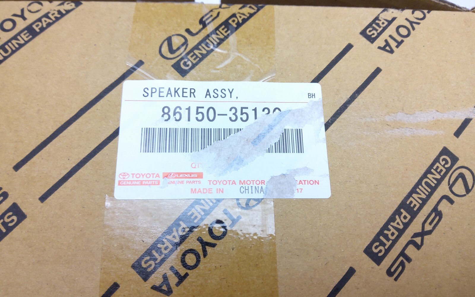 2018-2020 Toyota 4Runner speaker left right rear door JBL OEM 86150 ...