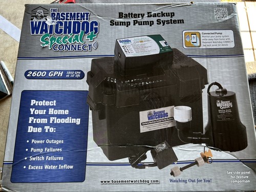 New Basement Watchdog Special Backup Sump Pump BWSP 2600 GPH | eBay