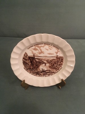 Antique Solian Ware Apsley,Pellat & Co. Clifton Suspension Bridge Small ...