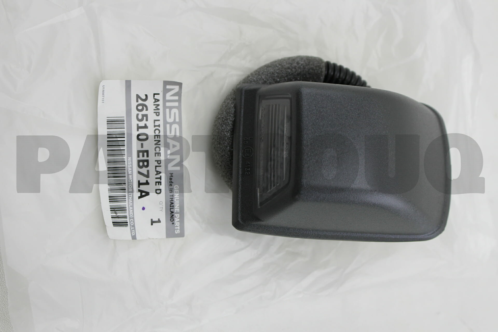 26510EB71A Genuine Nissan LAMP ASSY-LICENCE PLATE 26510-EB71A | eBay