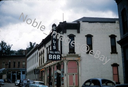 1950s Earl's Toll Gate Bar Main Street Central City Red-Border ...