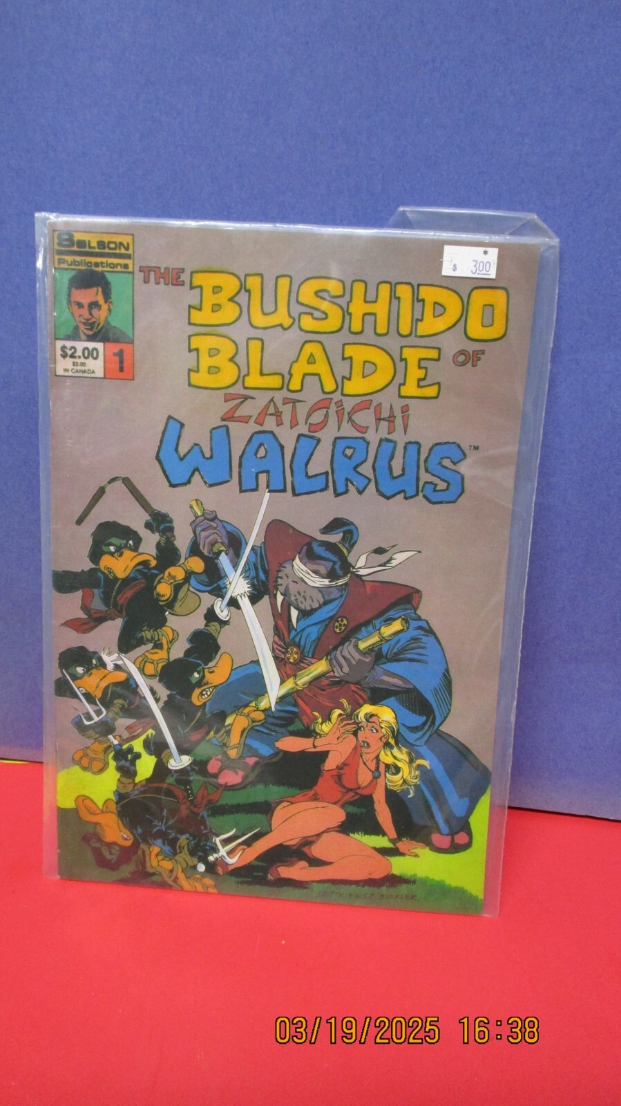 Bushido Blade of Zatoichi Walrus #1 (Solson Publications Dec 1986 ...