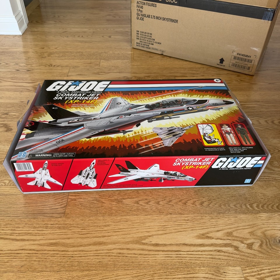 2023 HASLAB EXCLUSIVE GI JOE RETRO SKYSTRIKER JET w/ TIERS CMPLT MISB MT | eBay