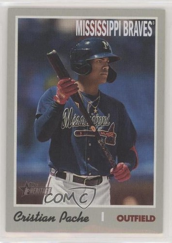 2019 Topps Heritage Minor League Edition Short Prints Cristian Pache ...