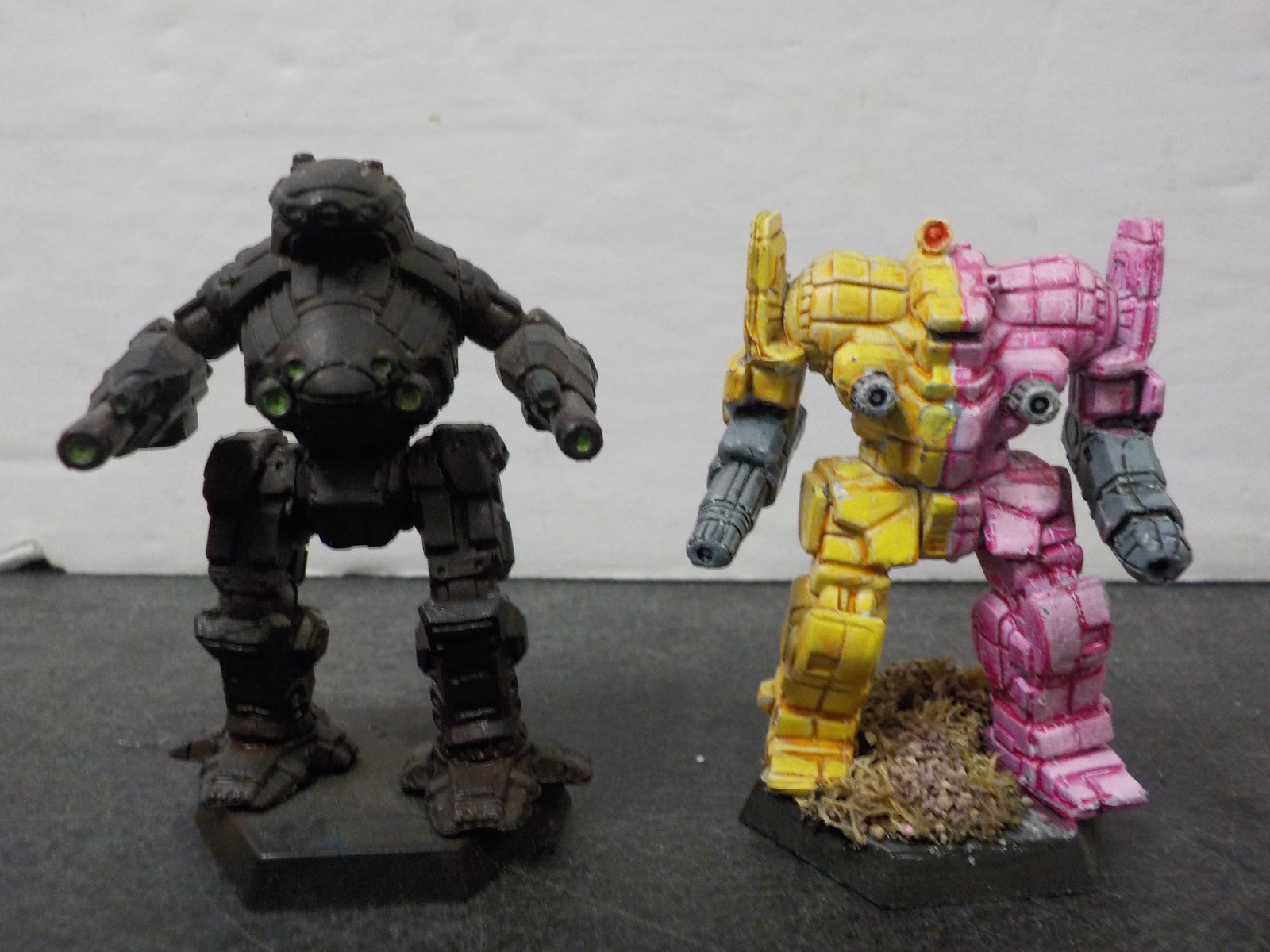 G126 Catalyst games BATTLETECH 4 mech suit figure miniature lot painted ...