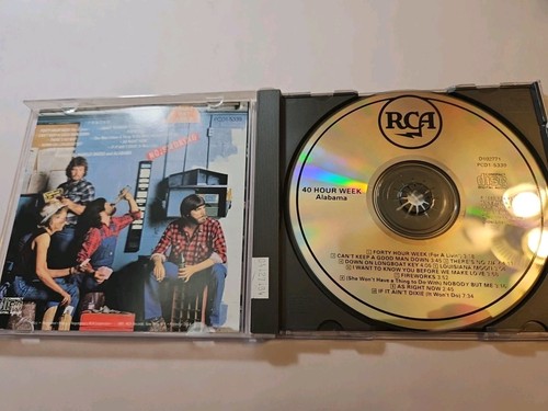 Alabama CD, Forty Hour Week, 1985 RCA Country Greats Harold Shedd ,Made ...