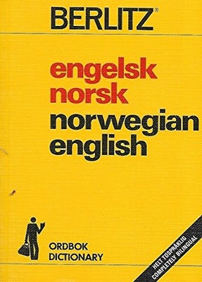 Engelsk Norsk Norwegian English Dictionary (Berlitz Pocket Dicti | eBay