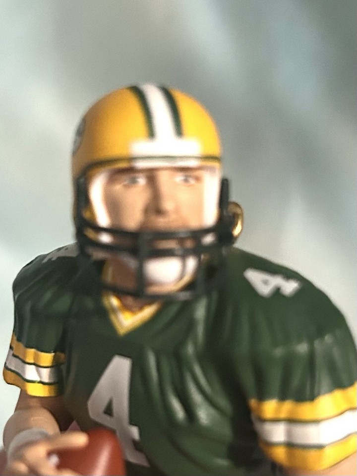 Hallmark 2001 Ornament Football Legends Brett Favre #4 Green Bay ...