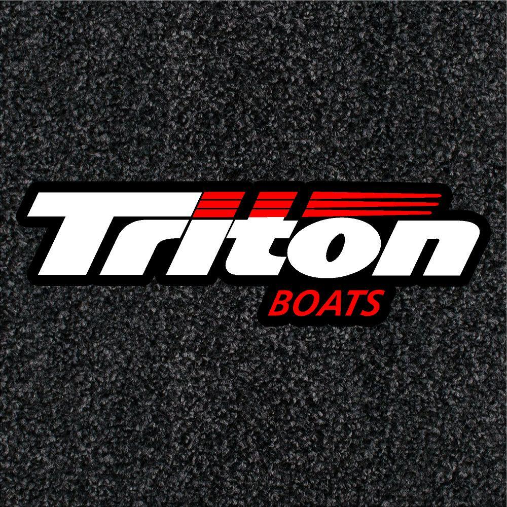 Triton White Boat Carpet Graphics | eBay