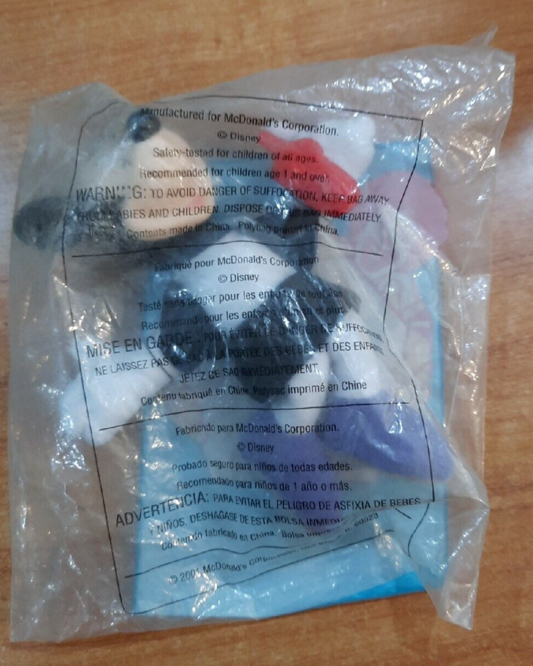 McDonald's & Disney's 2001 Mickey Mania "Minnie Mouse" #5 Toy MIP | eBay
