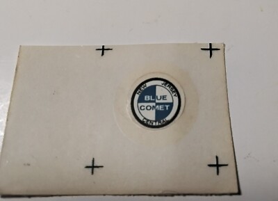 LIONEL 9540 NEW JERSEY CENTRAL BLUE COMET DECAL . SELF STICK | eBay