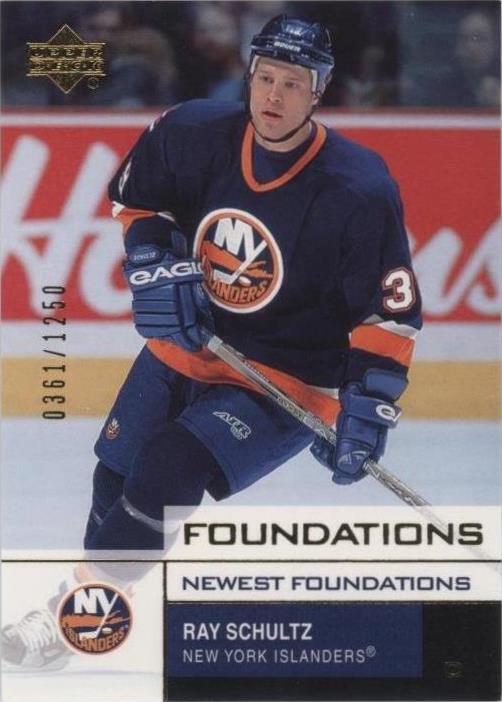 2002-03 Upper Deck Foundations - Ray Schultz #136 /1250 (RC) for sale ...
