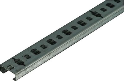 C-Profilschiene verzinkt,gelocht 2000x20x8mm, Stärke 0,75mm, | eBay.de