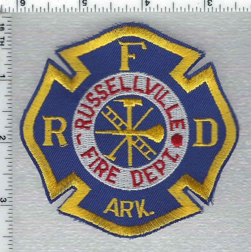 Russellville Fire Department (Arkansas) Shoulder Patch | eBay