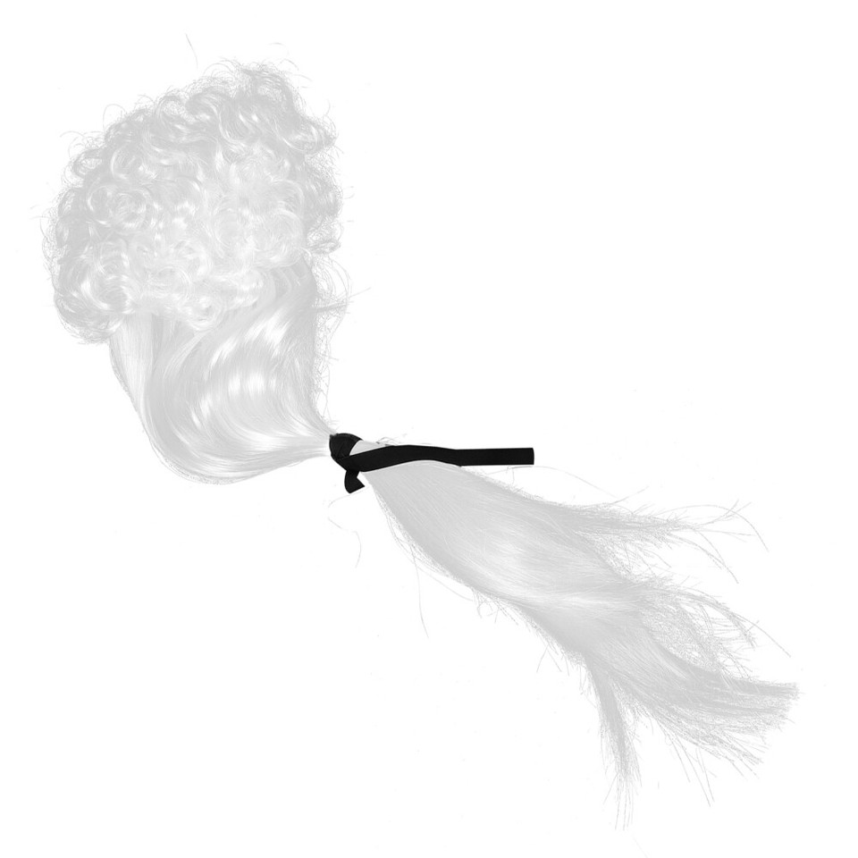Wig Father Miss Fake Lawyer Hair Men's Costume Wigs Long Curly Mens | eBay