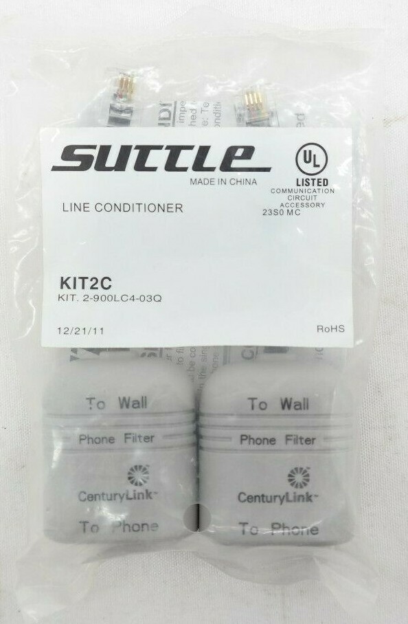4 Qwest DSL ADSL Phone Line Filter Conditioners Suttle for sale online ...