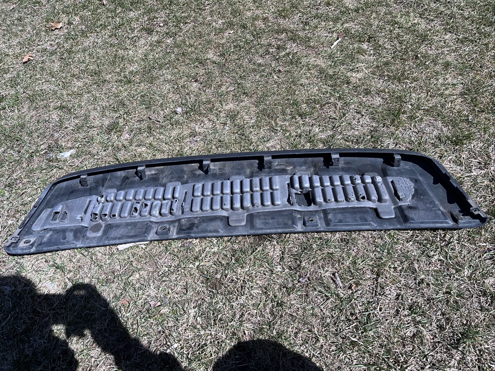 2011-2013 2015 Audi Q7 Front Bumper Bottom Skid Plate Guard 4L0807733B ...