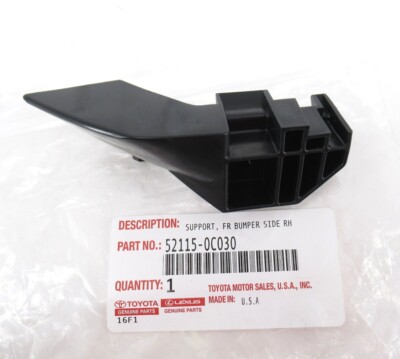 Genuine Toyota 52115-0C030 Passenger Front Bumper Support Bracket 2004 ...
