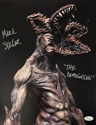 Stranger Things Signed Photo Demogorgon Autograph Mark Steger 11x14 JSA ...