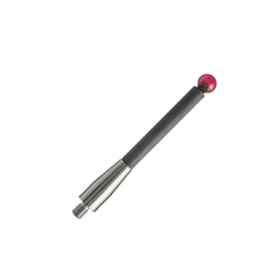 CMM Probe M4*D6*L50mm M4 Thread 6mm Ruby Ball Carbon Fibre Stem for A ...