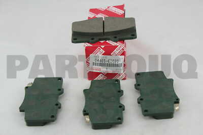 0446560020 Genuine Toyota PAD KIT, DISC BRAKE, FRONT 04465-60020 | eBay