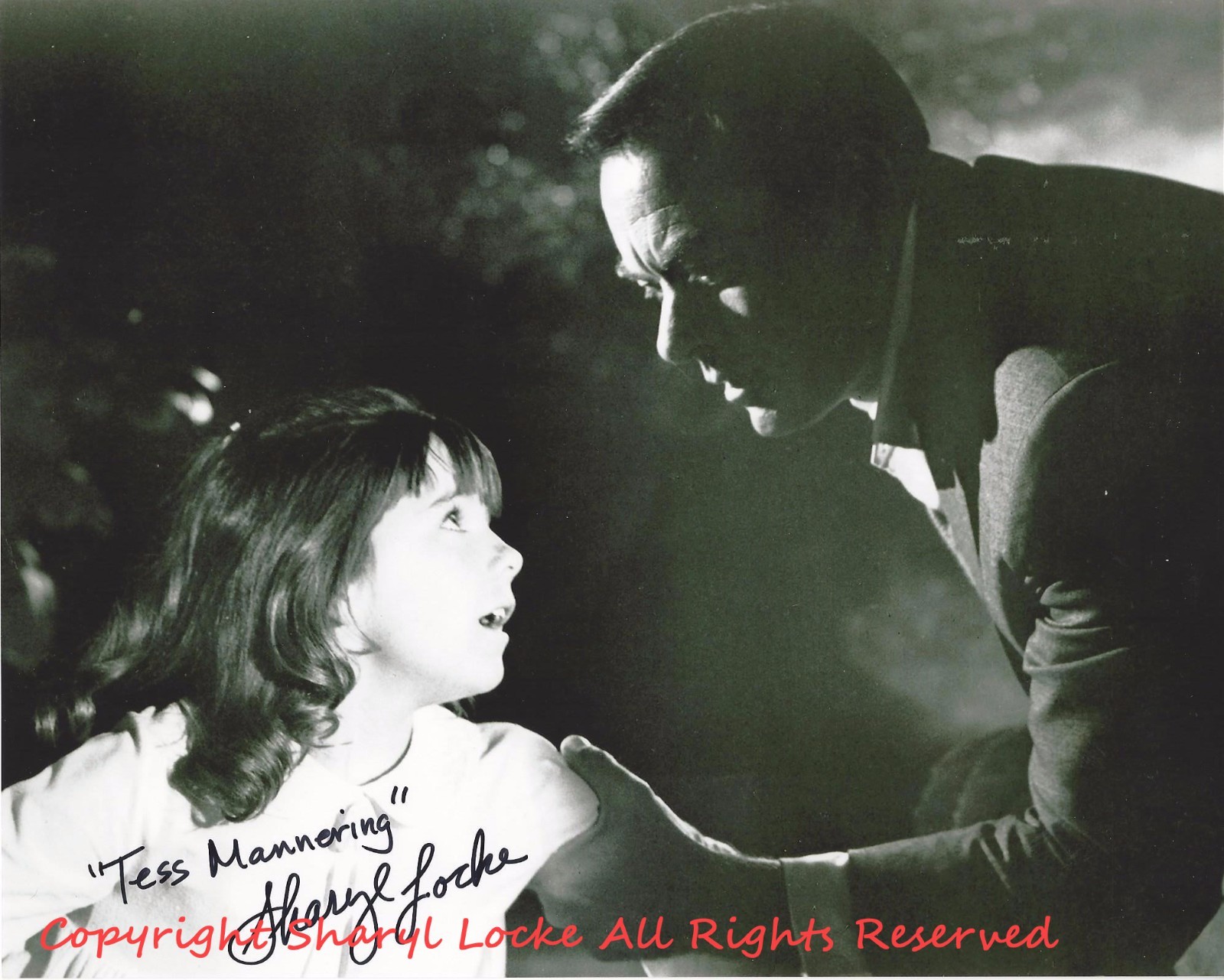 "I SAW WHAT YOU DID" SHARYL LOCKE AUTOGRAPHED JOHN IRELAND SCENE 8X10 ...
