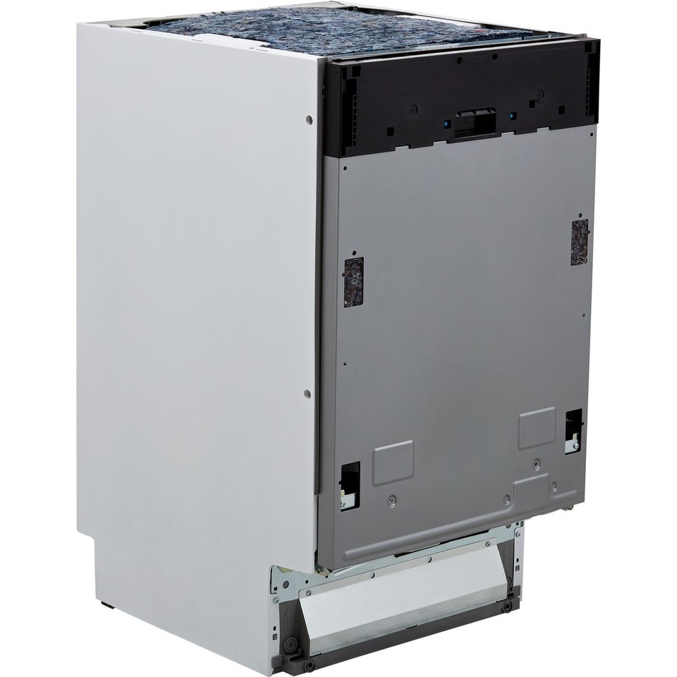 Beko DIS15020 Fully Integrated Dishwasher Slimline 45cm 10 Place Black ...