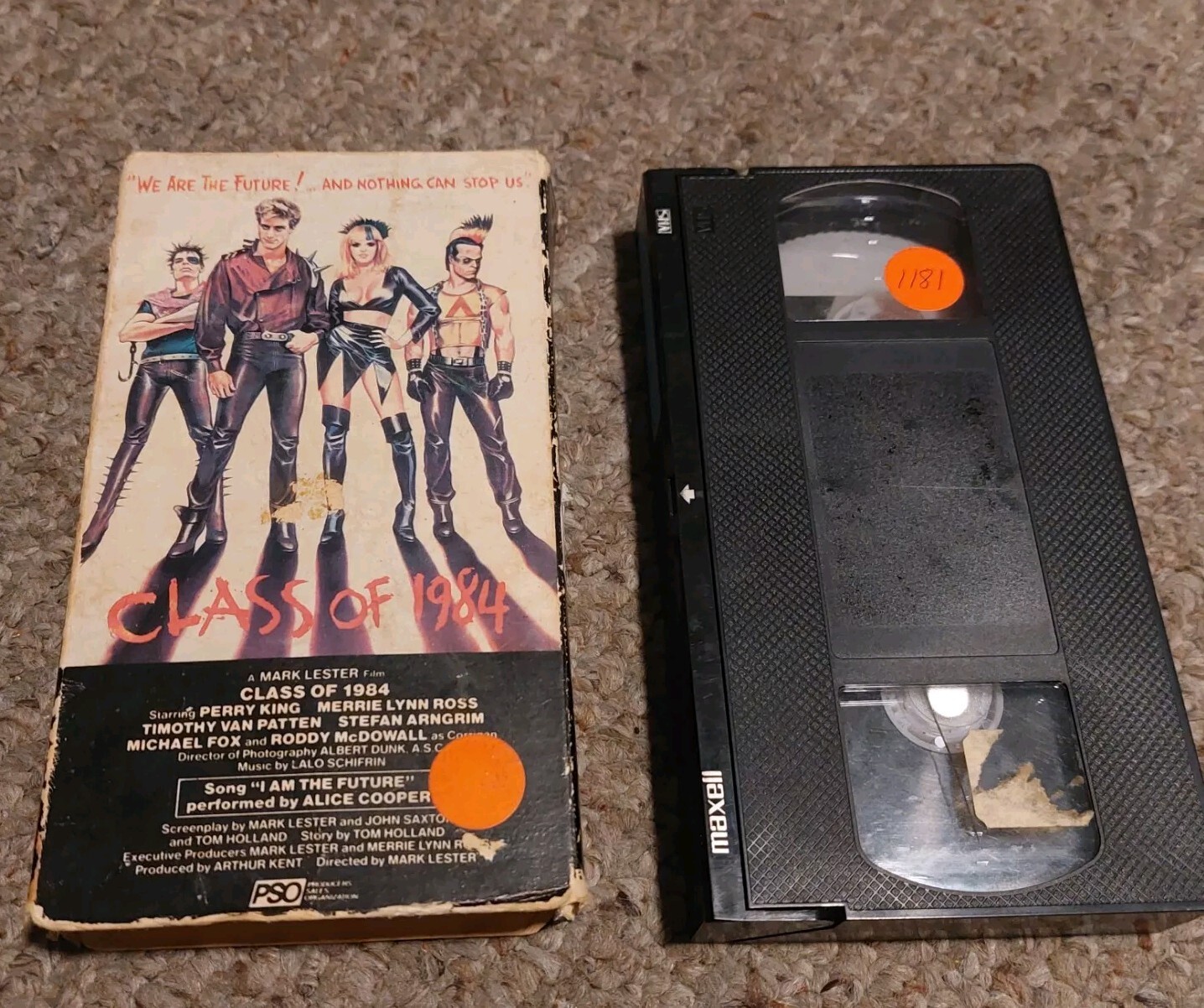 Class Of 1984 - Rare VHS Action / Horror Vestron Video Release | eBay