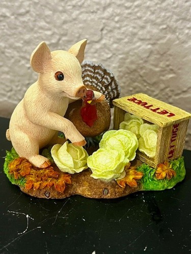 Hamilton Farm Livin' Collection Easter Spring Pig Let-tuce Give Thanks ...