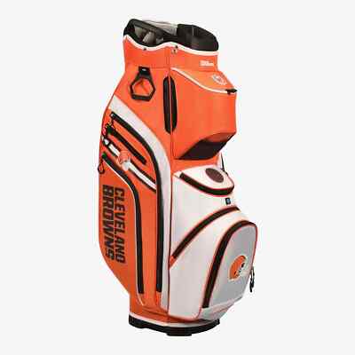 Cleveland Browns Wilson NFL Golf Cart Bag New | eBay