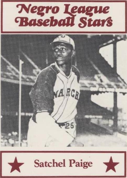 1986 Fritsch Negro League Baseball Stars - Satchel Paige #10 for sale ...