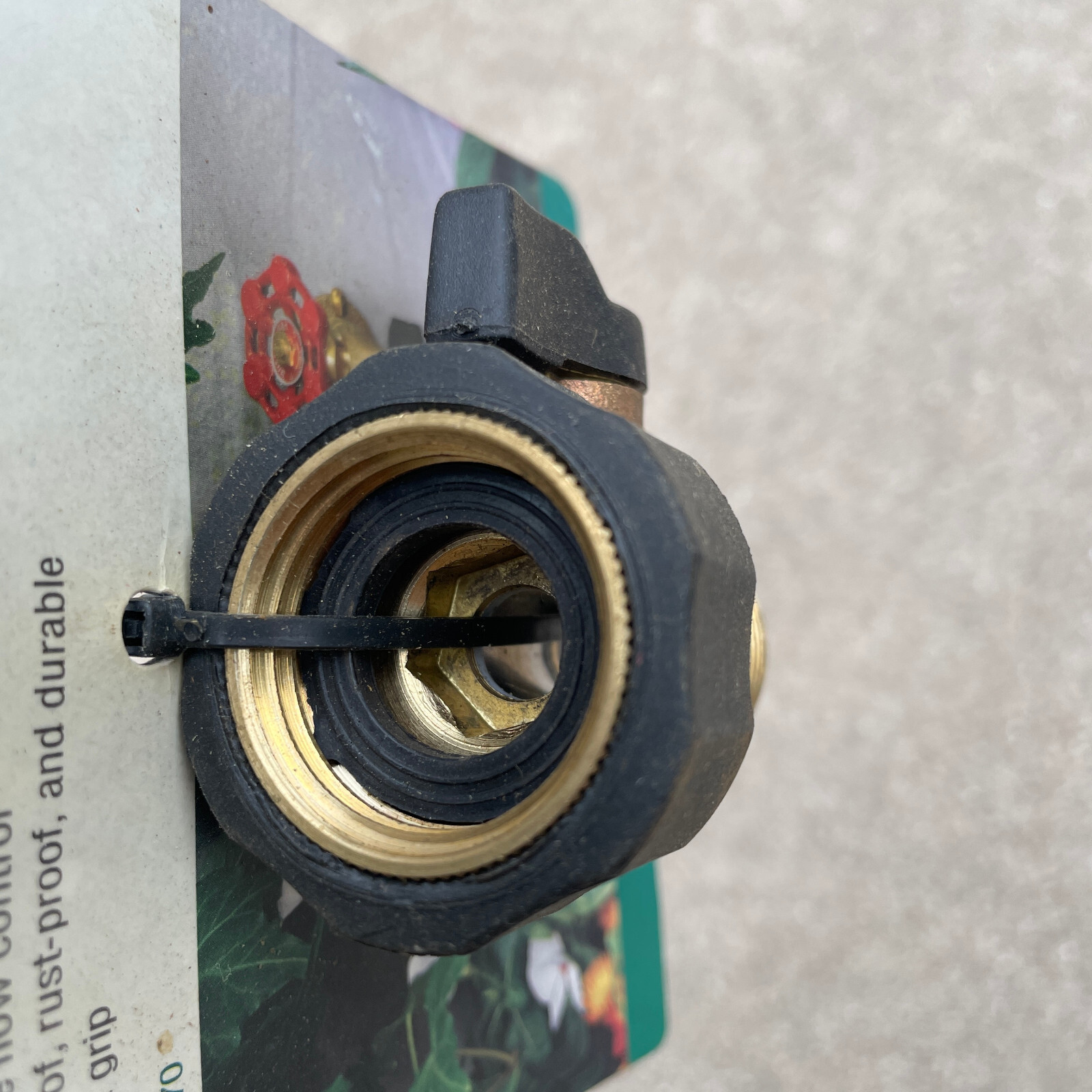 Orbit Brass Garden Hose Faucet Shut-off Coupling Water Hoses Valve ...