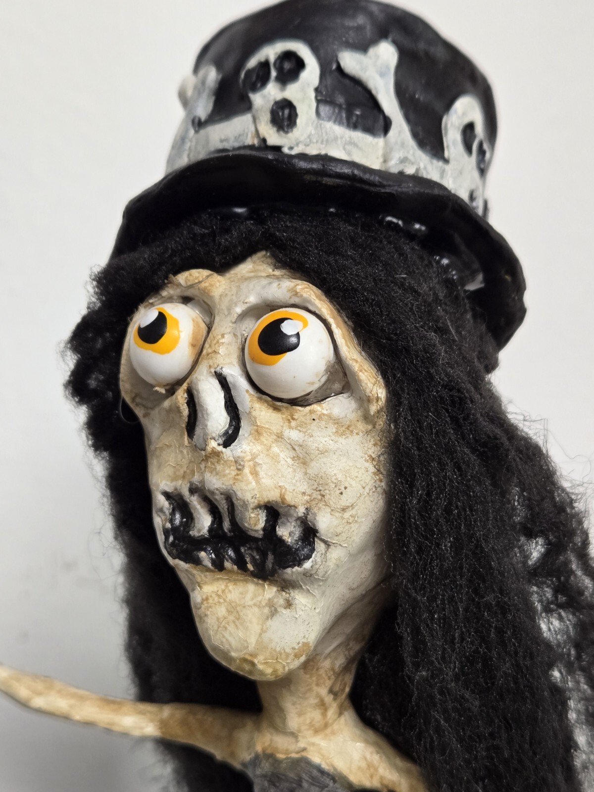 OOAK Creepy Oddity Art Doll Clay Spooky Skeleton Ghoul Voodoo Zombie ...