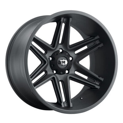 VISION 363 Razor Rim 20X10 5x139.7 Offset -25 Satin Black (Quantity of ...