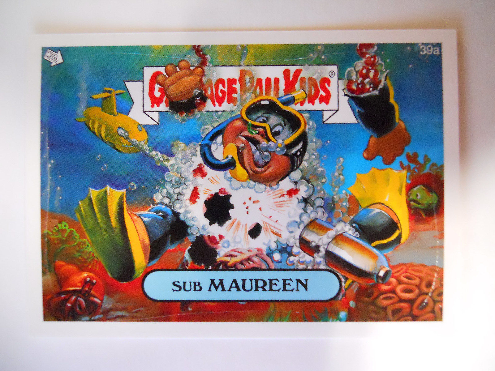 2008 Topps Garbage Pail Kids Series 7 Trading Card #39a-Sub Maureen | eBay