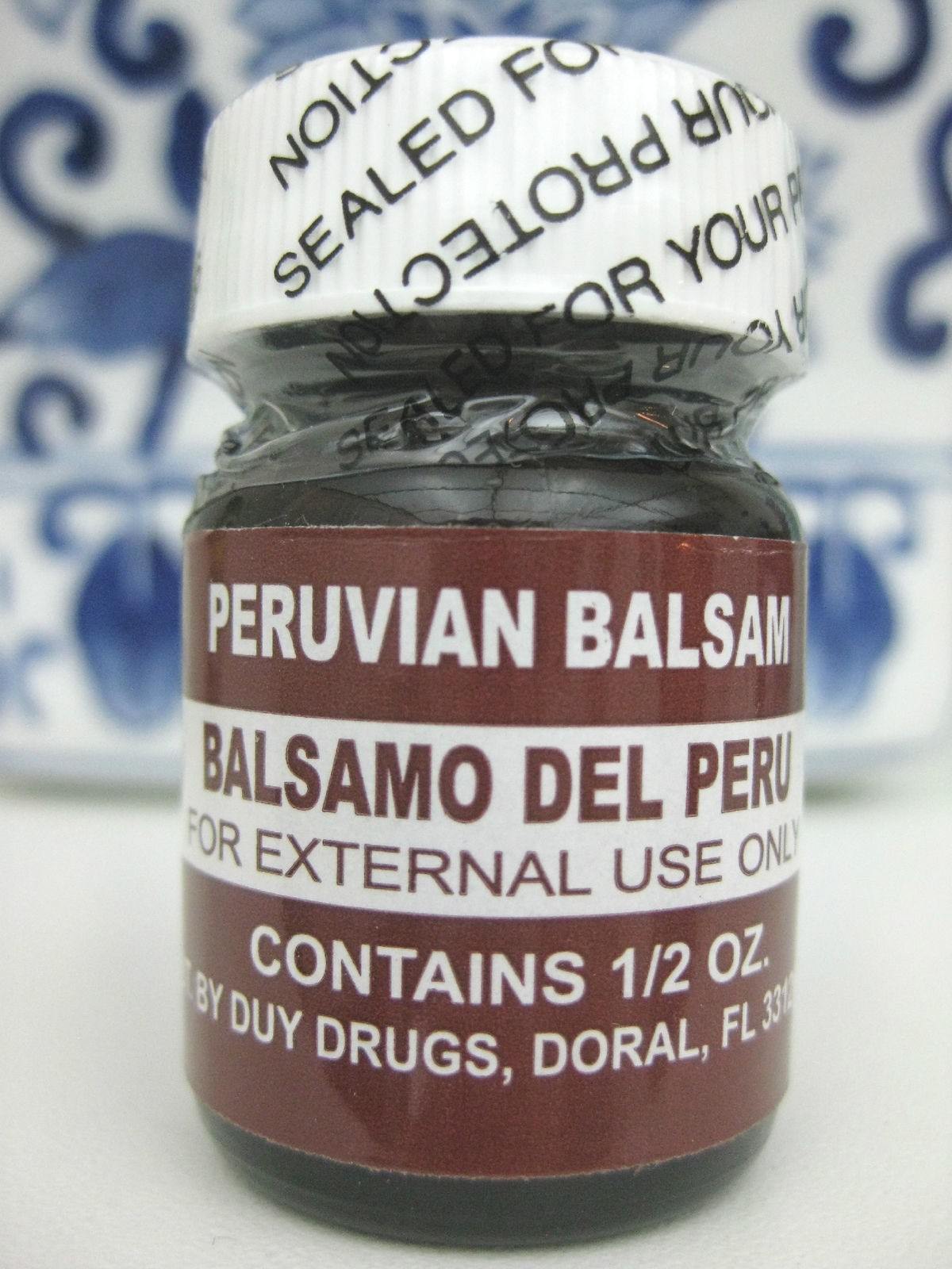2 BALSAMO DEL PERU Peruvian Balsam Pure Resin .5 oz | eBay