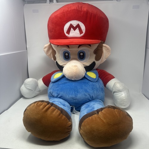 Nintendo Super Mario Giant Plush 36 Inches Tall 2022 Mario Brothers | eBay