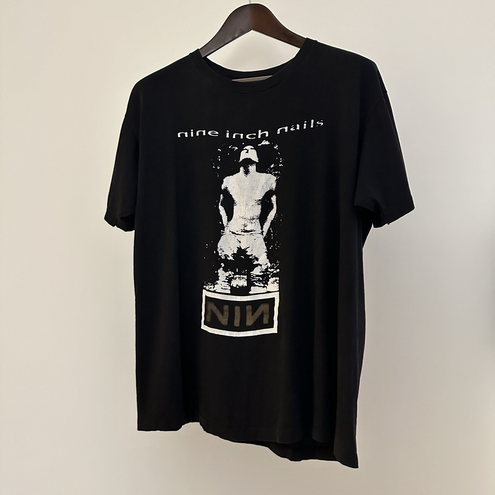 1989 Nine Inch Nails Pretty Hate Machine Shirt Single… - Gem