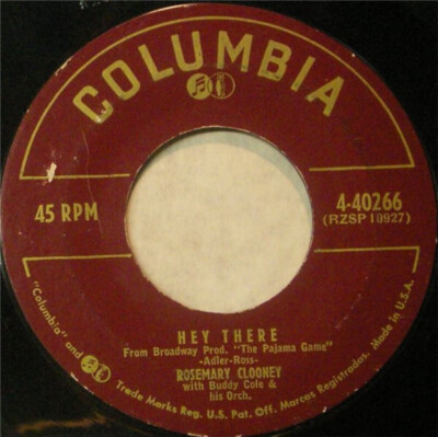 Rosemary Clooney - Hey There / This Ole House - Columbia - 4-40266 - 7 ...