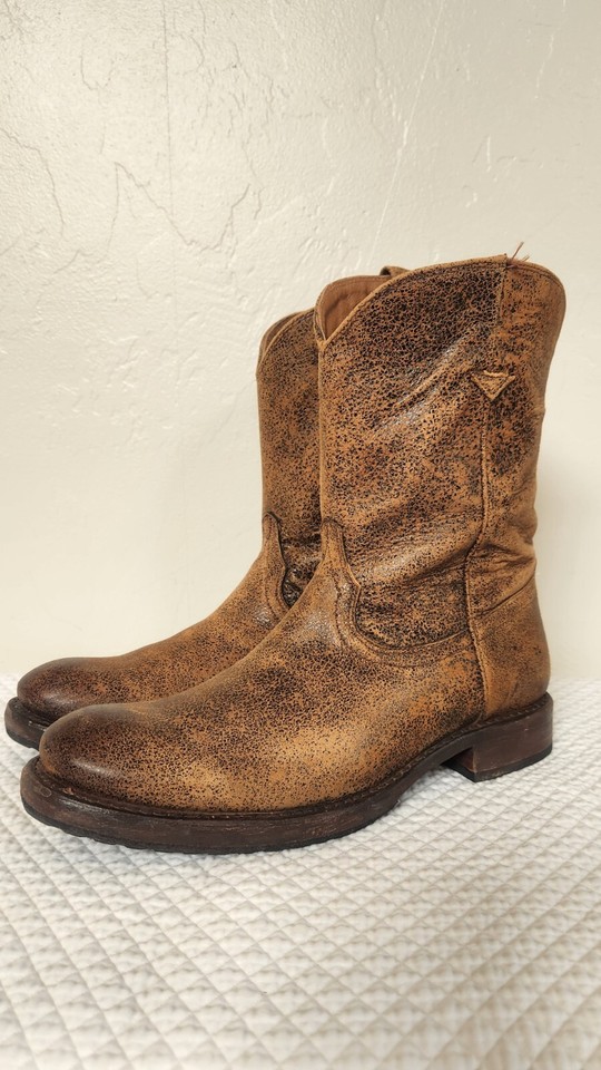 Frye Mens Duke Roper Mid Calf 9.5D Soft Leather Boots | eBay