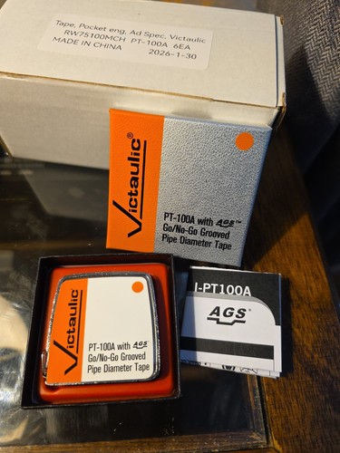 10 X Victaulic RW75100MCH Pipe Diameter Tape Measure Pt-100 | eBay