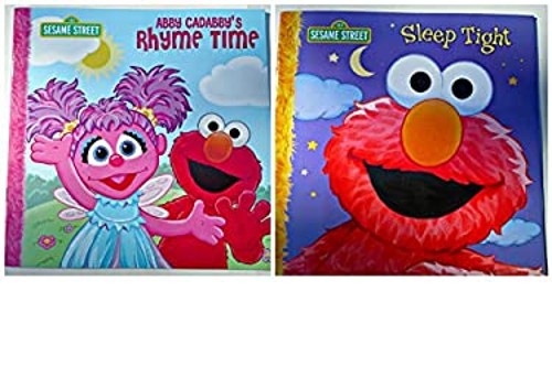Sesame Street Books 2 Pk Abby Cadabby's Rhyme Time & Elmo's Sleep ...