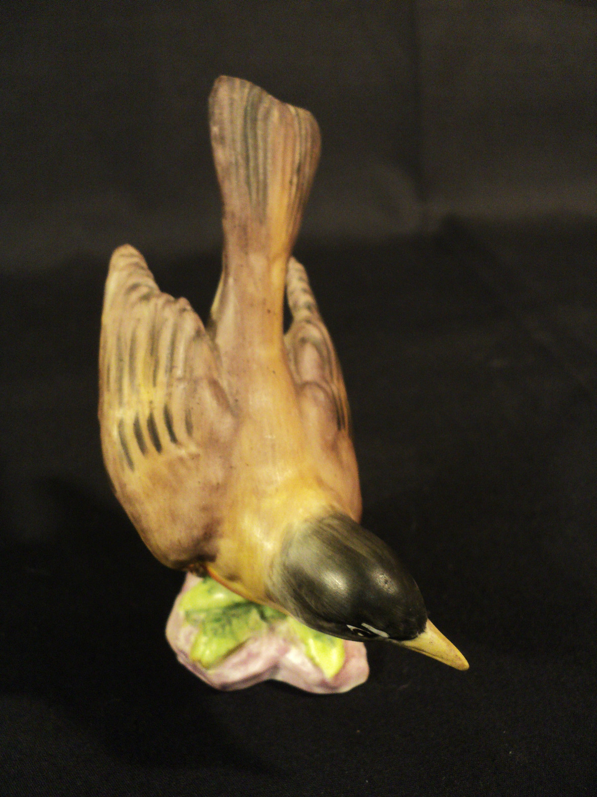 VINTAGE HAND PAINTED ROYAL WORCESTER PORCELAIN "AMERICAN ROBIN ...