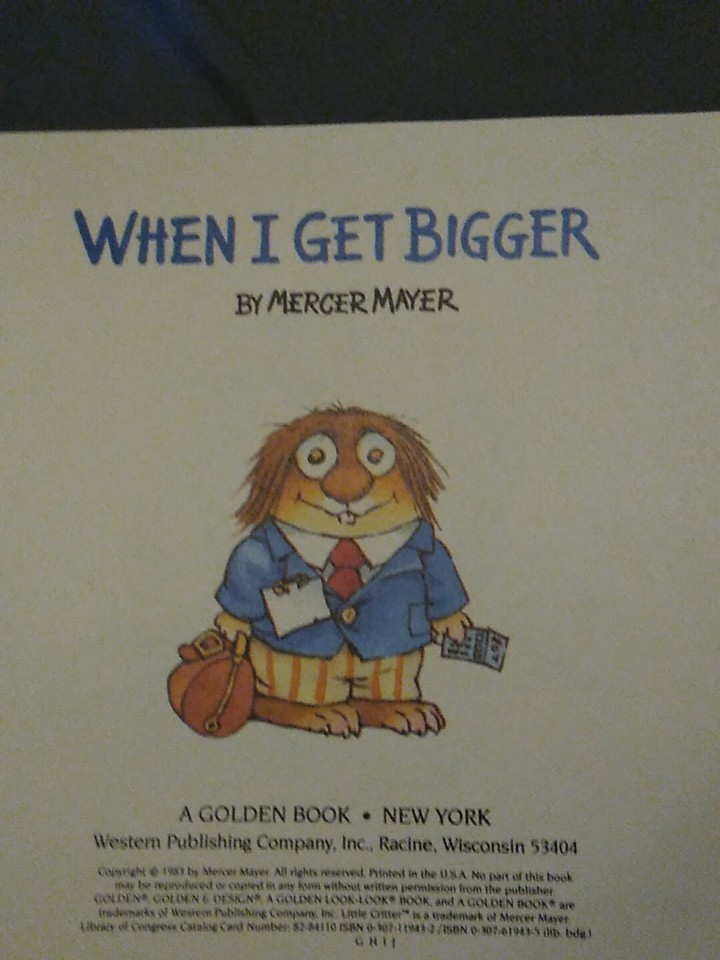 Vntg 1983 Mercer Mayer Golden Book soft cover children's book. | eBay